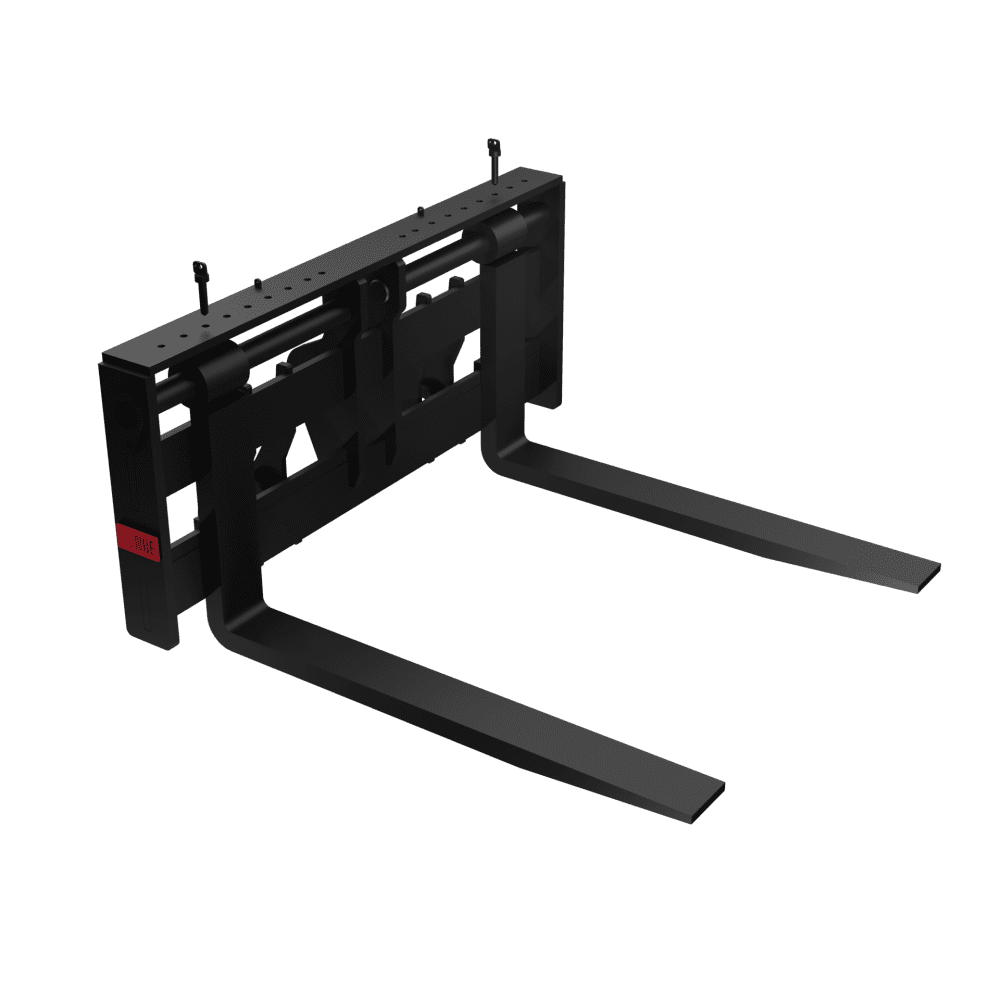 Manual type pallet forks | New Buckets Engineering